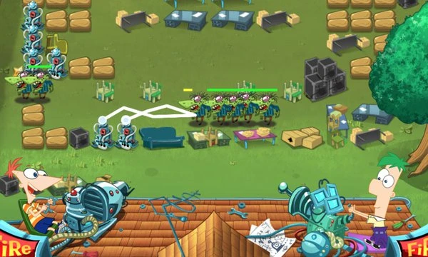 Phineas and Ferb: Backyard Defense | Disney--Games.com