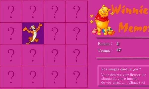 Winnie the Pooh: Pooh Memory Game | Disney--Games.com