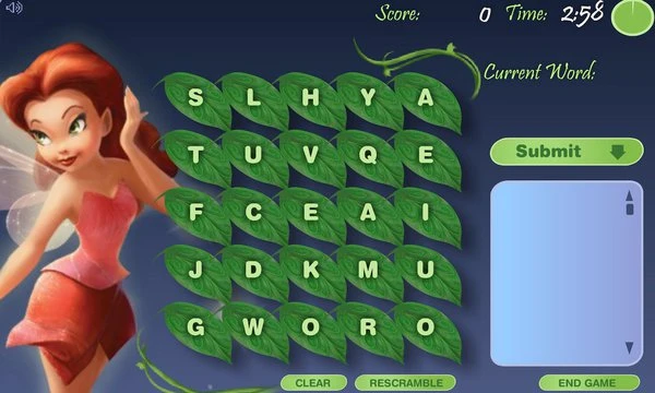 Disney Fairies: Word Quest | Disney--Games.com