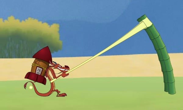 Mulan: Mushu's Rocket Rush | Disney--Games.com
