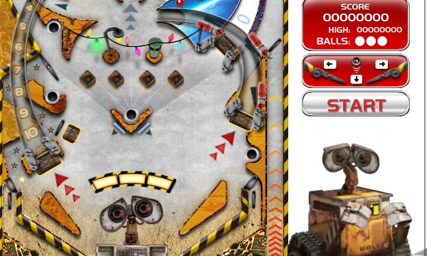 WALL-E: Pinball | Disney--Games.com